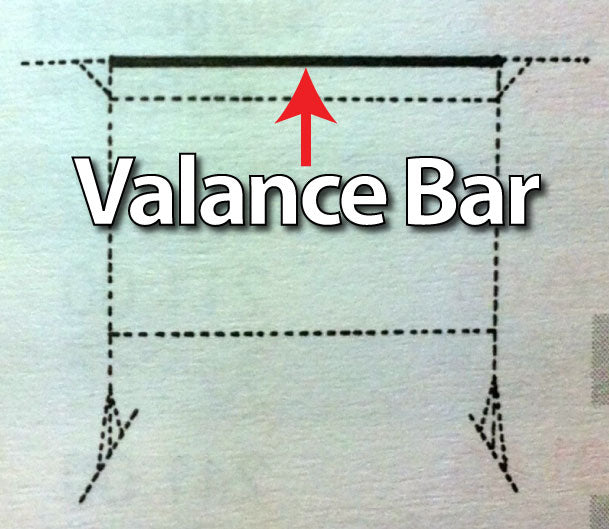 Da-Lite 89240 - Valance Bar for 9'x12' Fast-Fold Deluxe Screen System ...